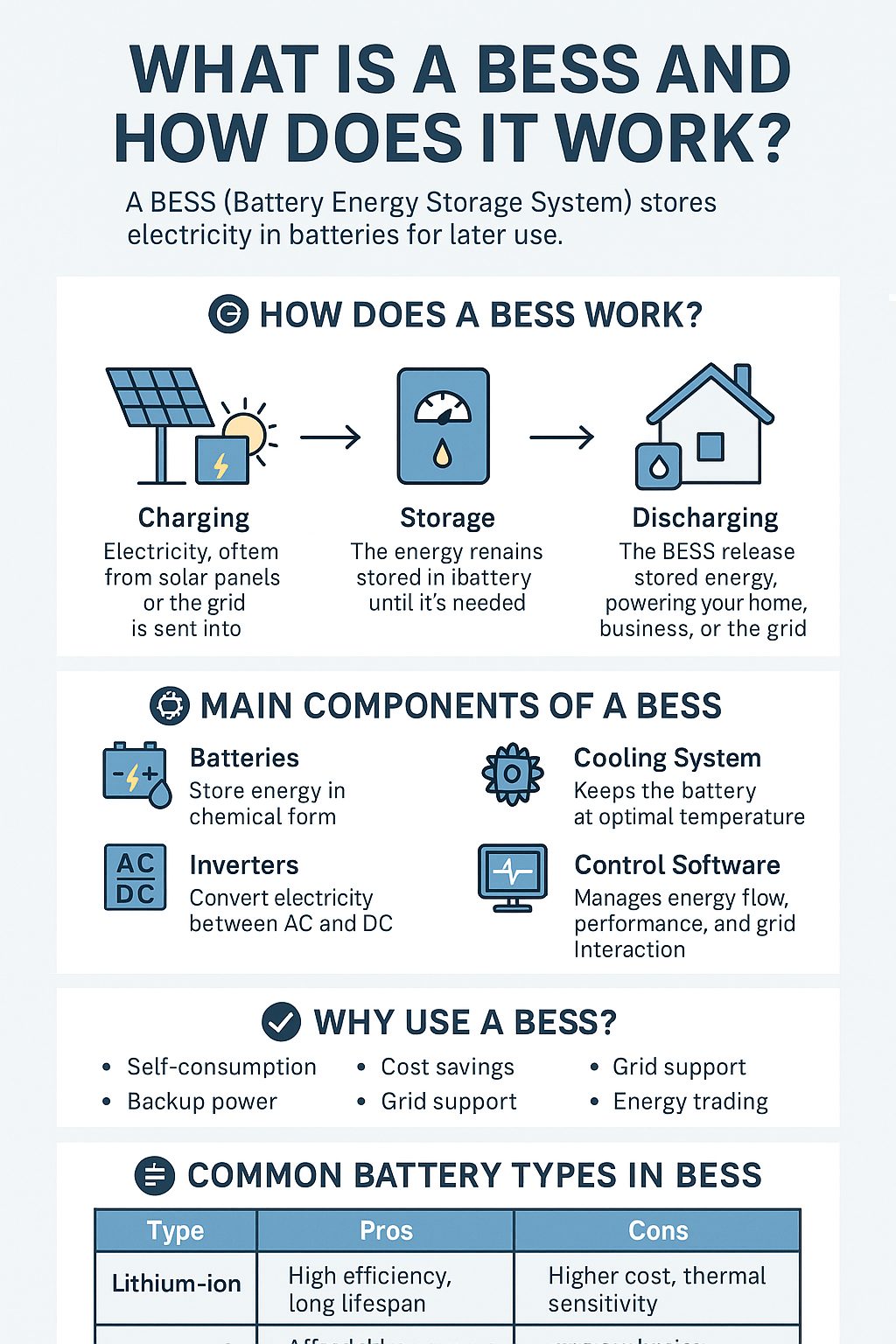 What is a BESS and How Does It Work? some tips to design it - Renewable ...